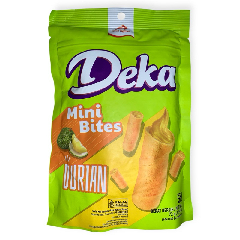 Jual Deka Mini Bites - Durian (72g) | Shopee Indonesia