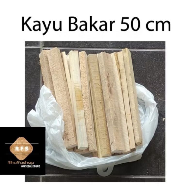 Jual kayu bakar albasiyah 50 cm, kayu bakar api unggun camping ...