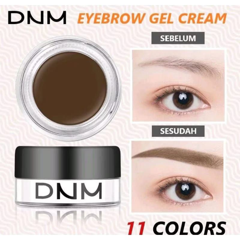 Jual DNM EYEBROW CREAM GEL ALIS MATA LA168 | Shopee Indonesia
