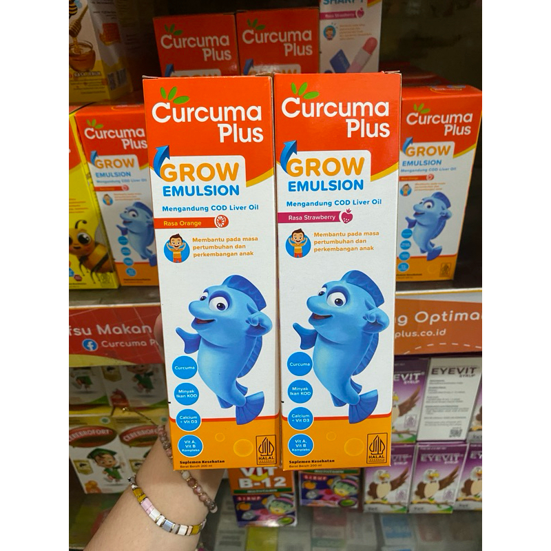 Jual Curcuma Grow Emulsion 200ml Membantu Pertumbuhan Dan Perkembangan ...
