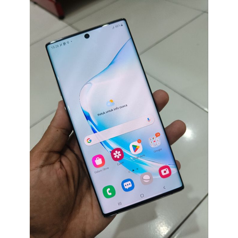 Jual Samsung Note 10 plus SEIN Indonesia Hp Casan Samsung Past charging Ram 12+8gb internal ...