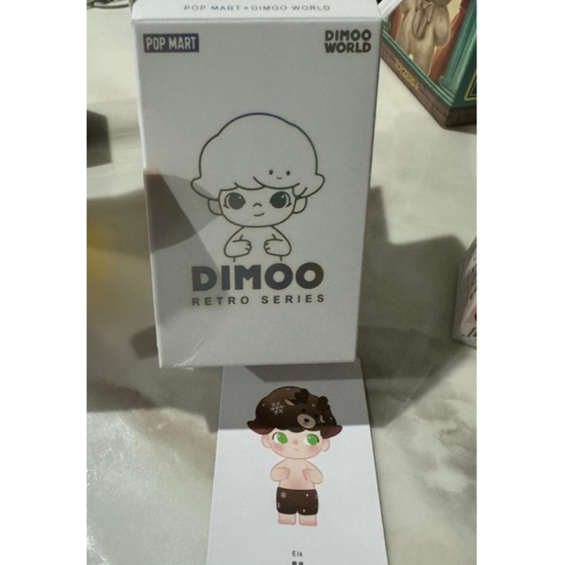 Jual Dimoo Retro Series Elk Selected New Popmart | Shopee Indonesia
