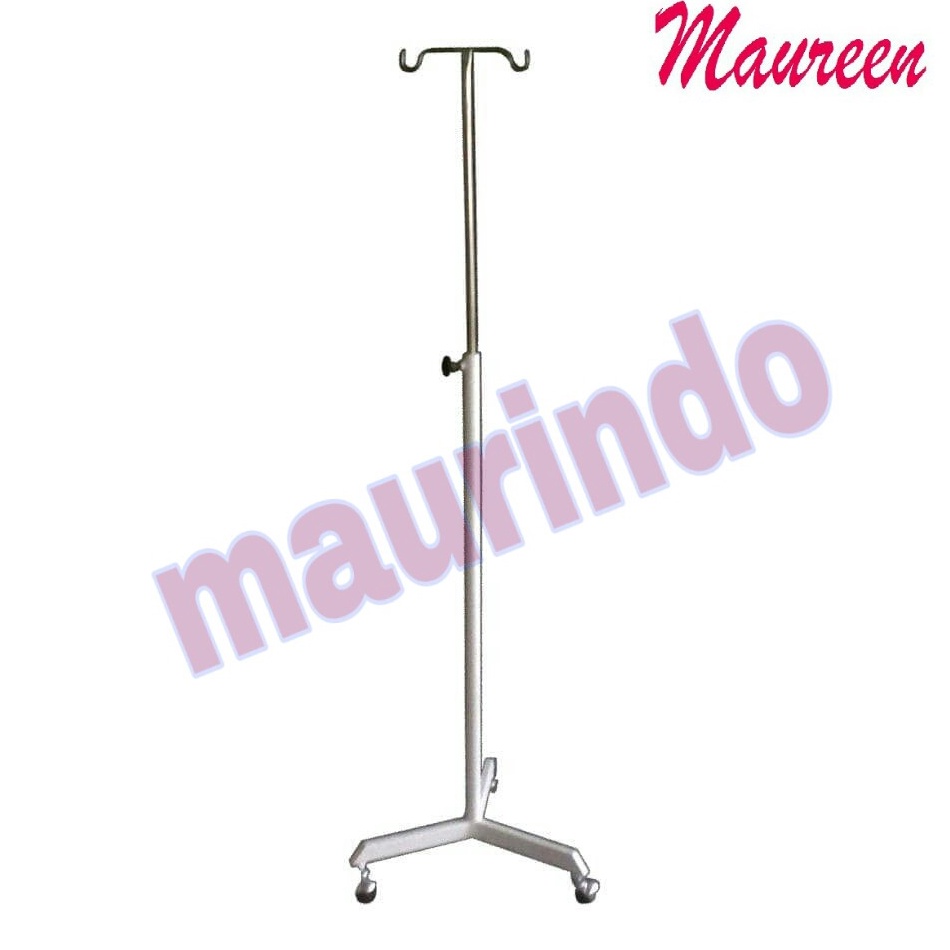 Jual Update Terbaru COD Tiang Infus Kaki 3 Roda Standar Standart Infus ...