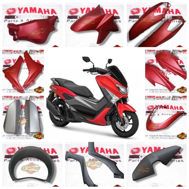 Jual Varian Body-Body Halus MERAH DOFF NMAX OLD 150 Original Yamaha ...