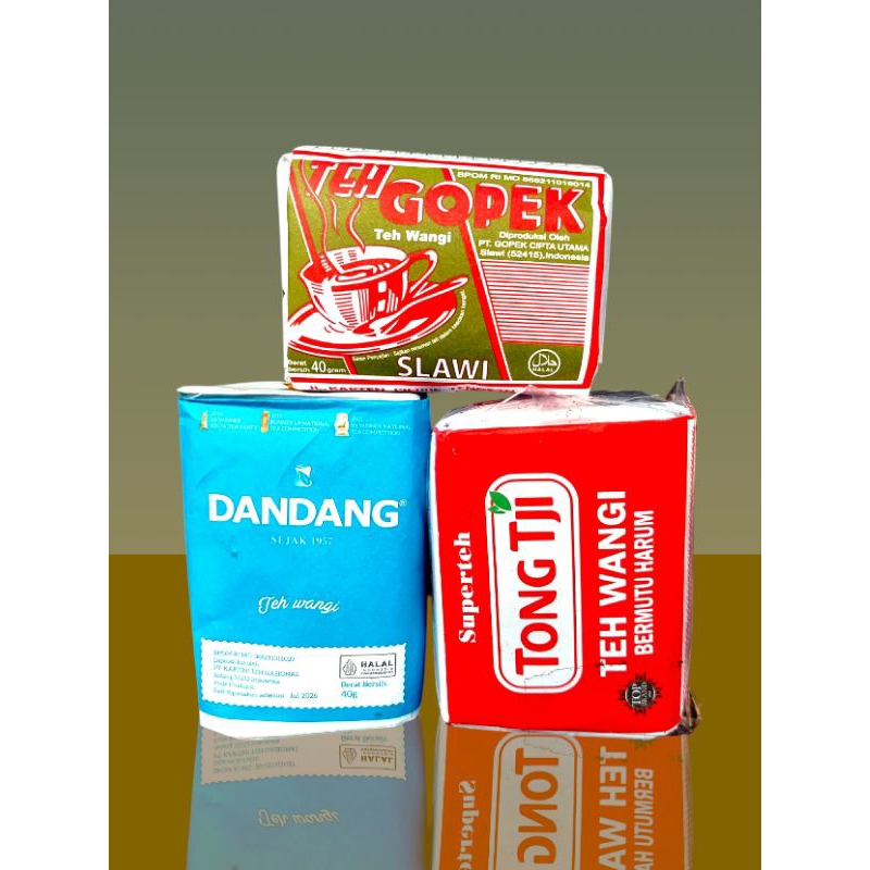 Jual teh racikan ( gopek / dndg biru / tj super 40g ) | Shopee Indonesia