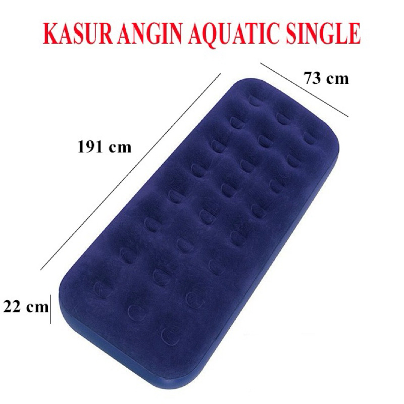 Jual RK Aquatic Kasur Angin Single 185cm x 76cm Matras Angin Tempat ...