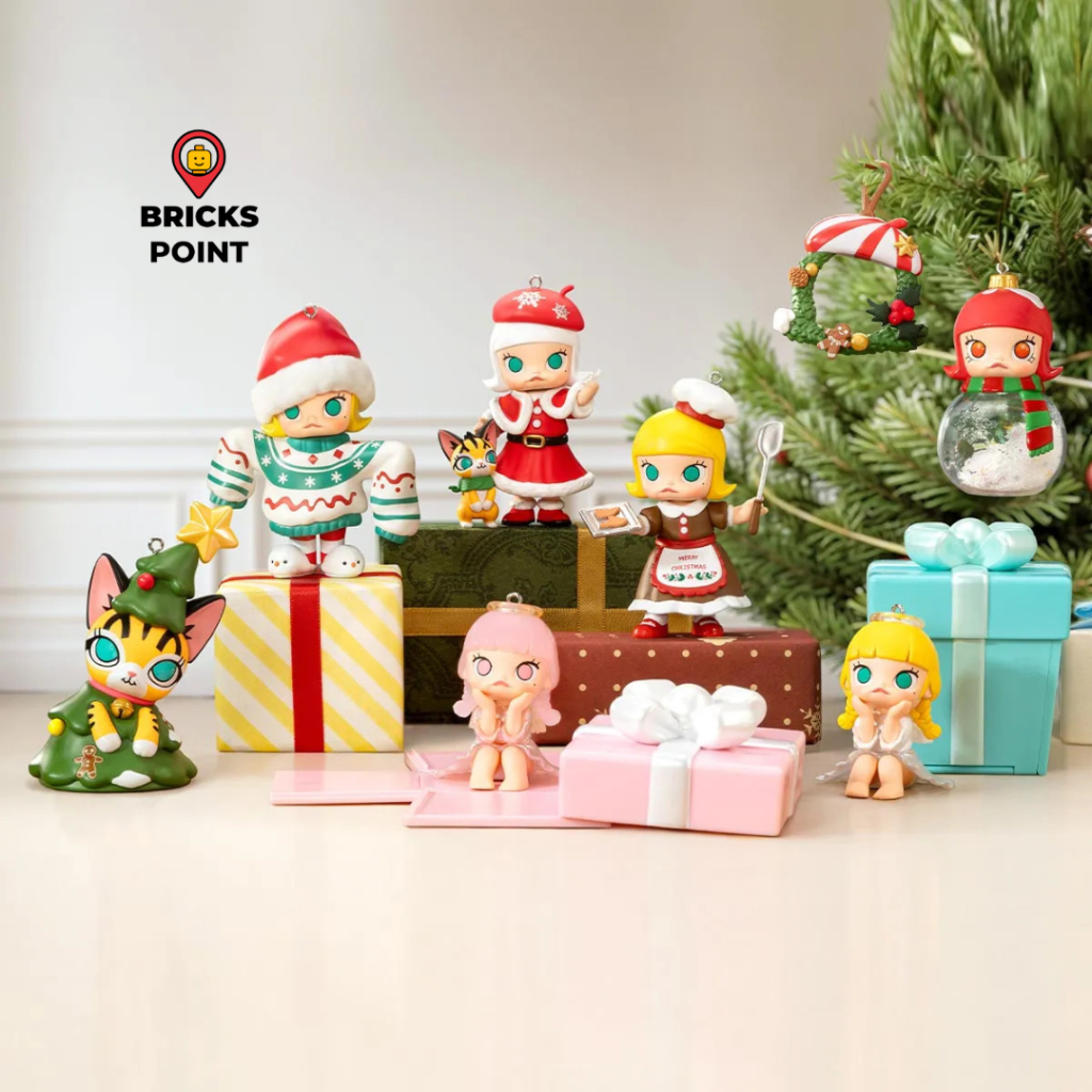 Jual [READY STOCK] POP MART ORIGINAL MOLLY CHRISTMAS 2024 CASTLE ...