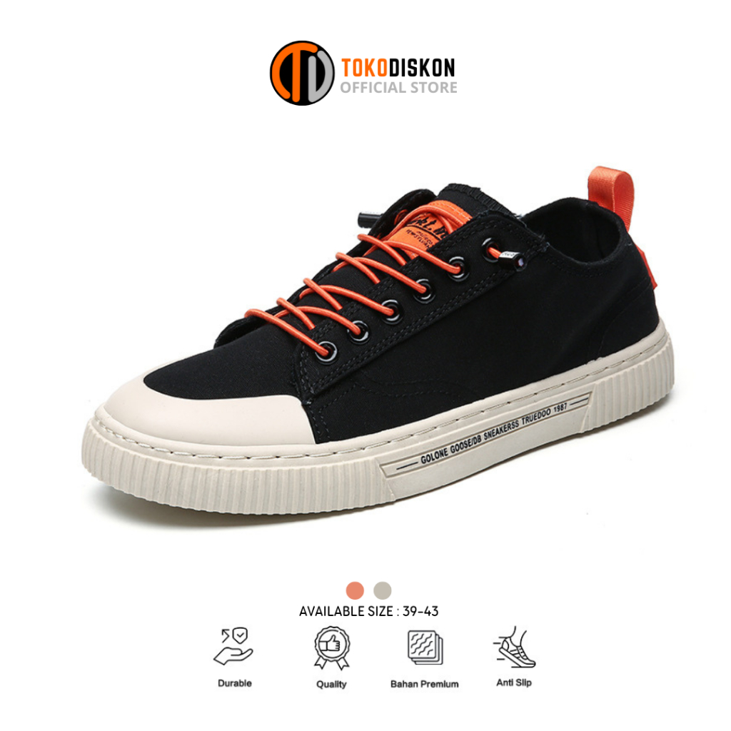 Jual TOKODISKON Sepatu Sneakers Pria Terbaru Casual Shoes Trendy sepatu ...