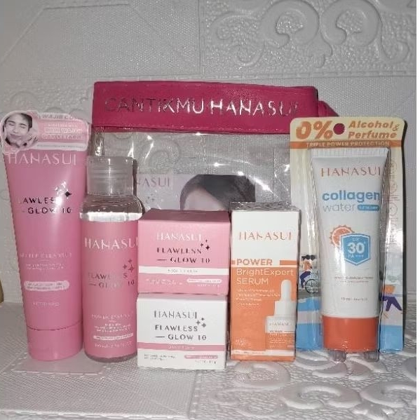 Jual HANASUI ACNE TREATMENT SERIES/HANASUI FLAWLESS GLOW | Shopee Indonesia