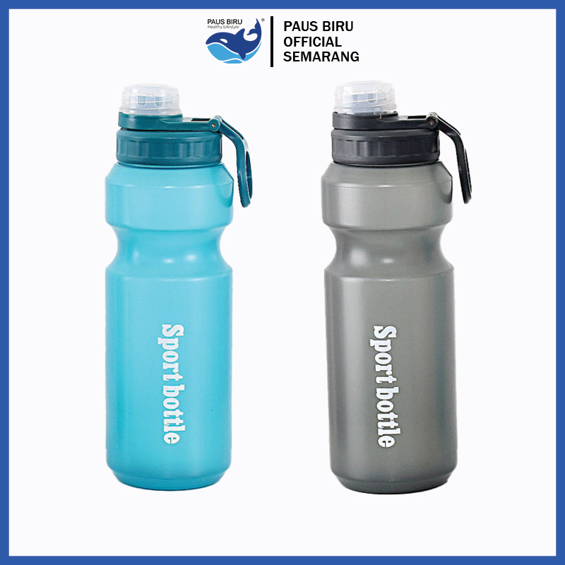 Jual Paus Biru - Portable Botol Minum Anak BPA FREE Aesthetic Sport ...