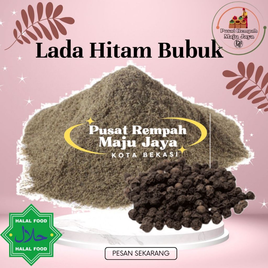 Jual Repack Lada Hitam Bubuk 500 gram | Shopee Indonesia