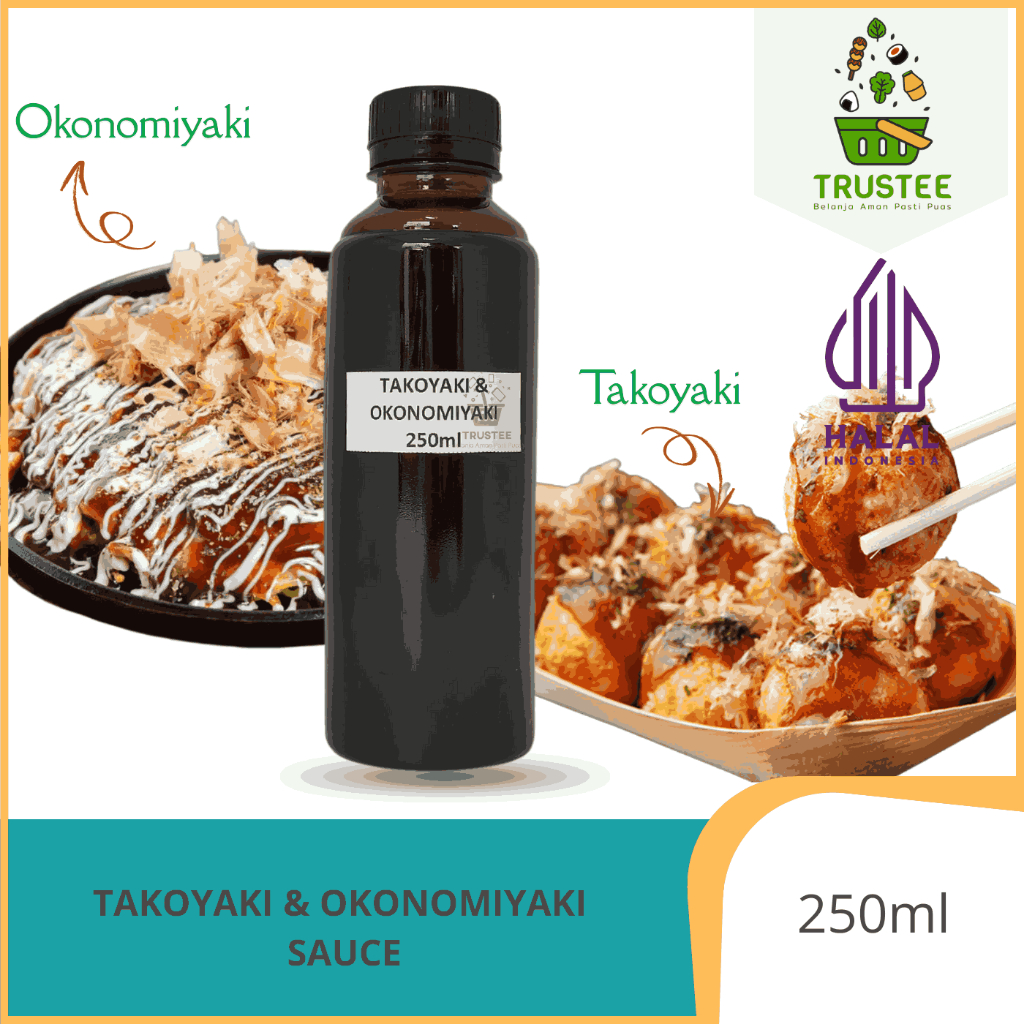 Jual Saus Takoyaki & Okonomiyaki 250ml HALAL MUI Saos Jepang BPL ...