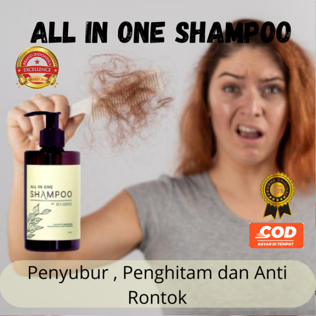 Jual [Approved by dr Elvin Gultom] Jevarine All In One Shampoo - shampo anti ketombe dan rontok ...