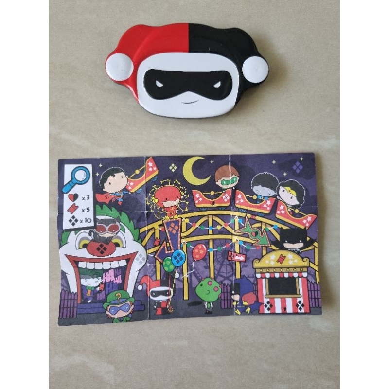 Jual ya mainan Mcd McDonald Happy Meal - DC Harley Quinn Joker Batman ...