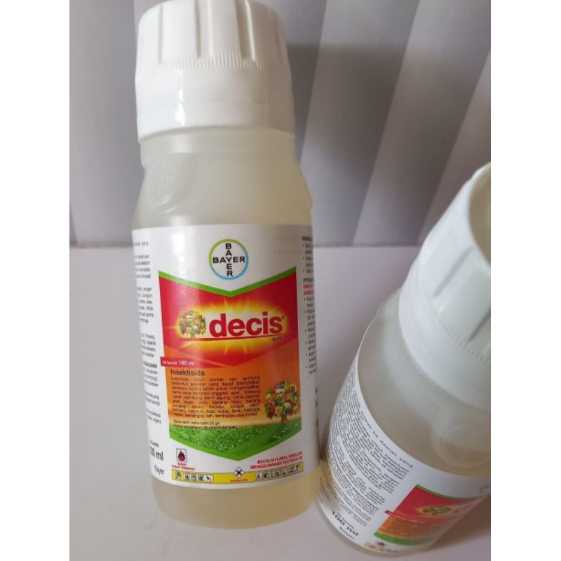 Jual DECIS 25 EC INSEKTISIDA PESTISIDA OBAT PEMBASMI HAMA BAYER 100 ML ...