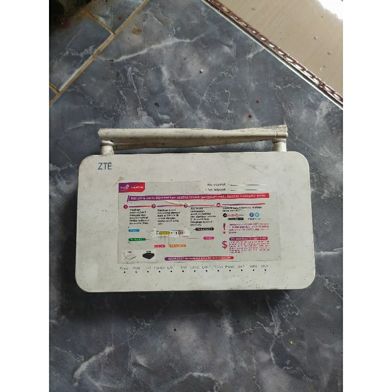 Jual modem GPON ZTE f609 non adaptor | Shopee Indonesia