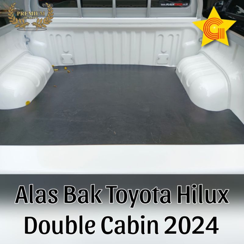 Jual Karpet Karet Alas Bak Hilux Double Cabin 2024 6mm Polos | Shopee Indonesia