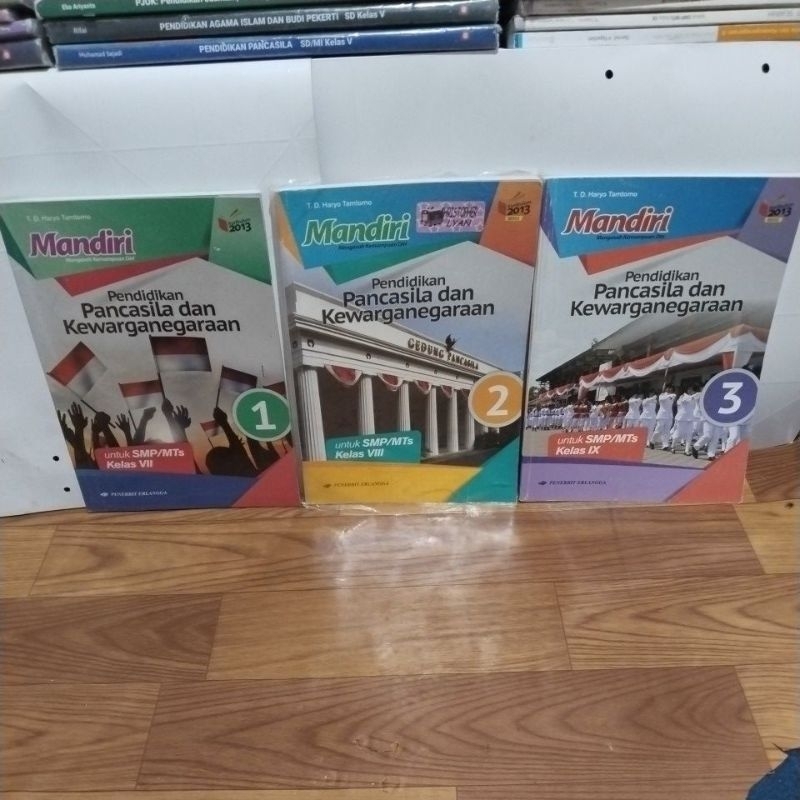 Jual Buku Mandiri PPKN / Pendidikan Pancasila dan Kewarganegaraan kelas 7-8-9 SMP/MTS kurikulum ...
