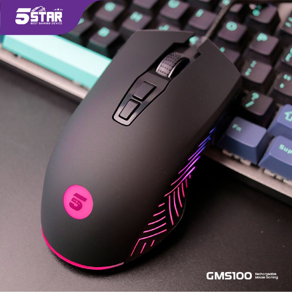 Jual 5Star Mouse Gaming 7200DPI LED Optical USB Wired Mouse 12 Buttons ...