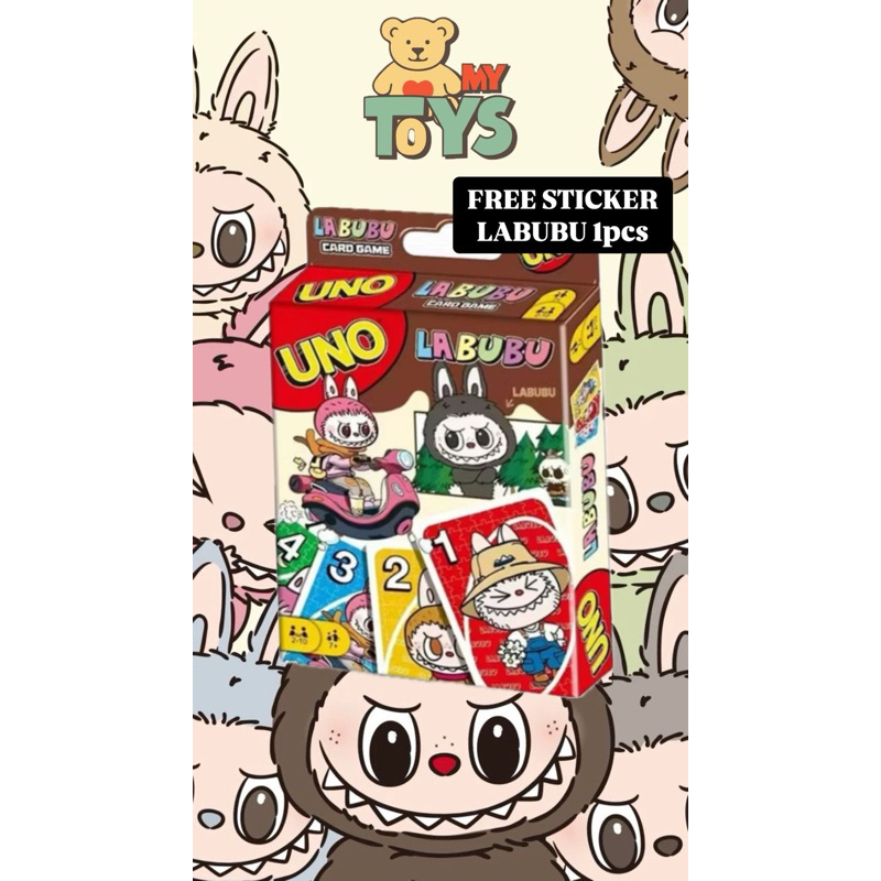 Jual kartu LABUBU / kartu main keluarga | Shopee Indonesia