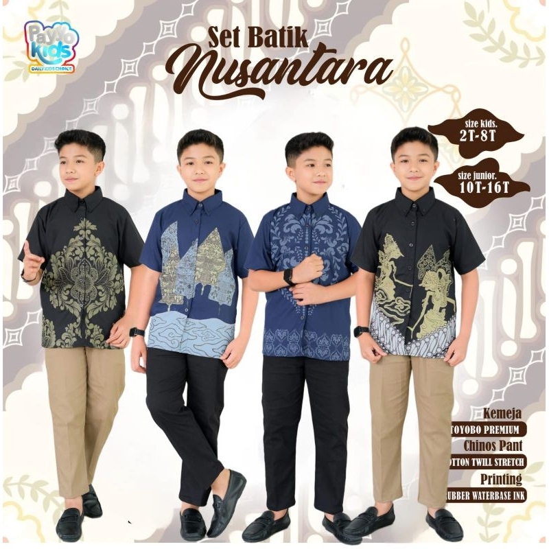 Jual NEW KATALOG dari Payyo SET BATIK NUSANTARA Set koko kemko ...