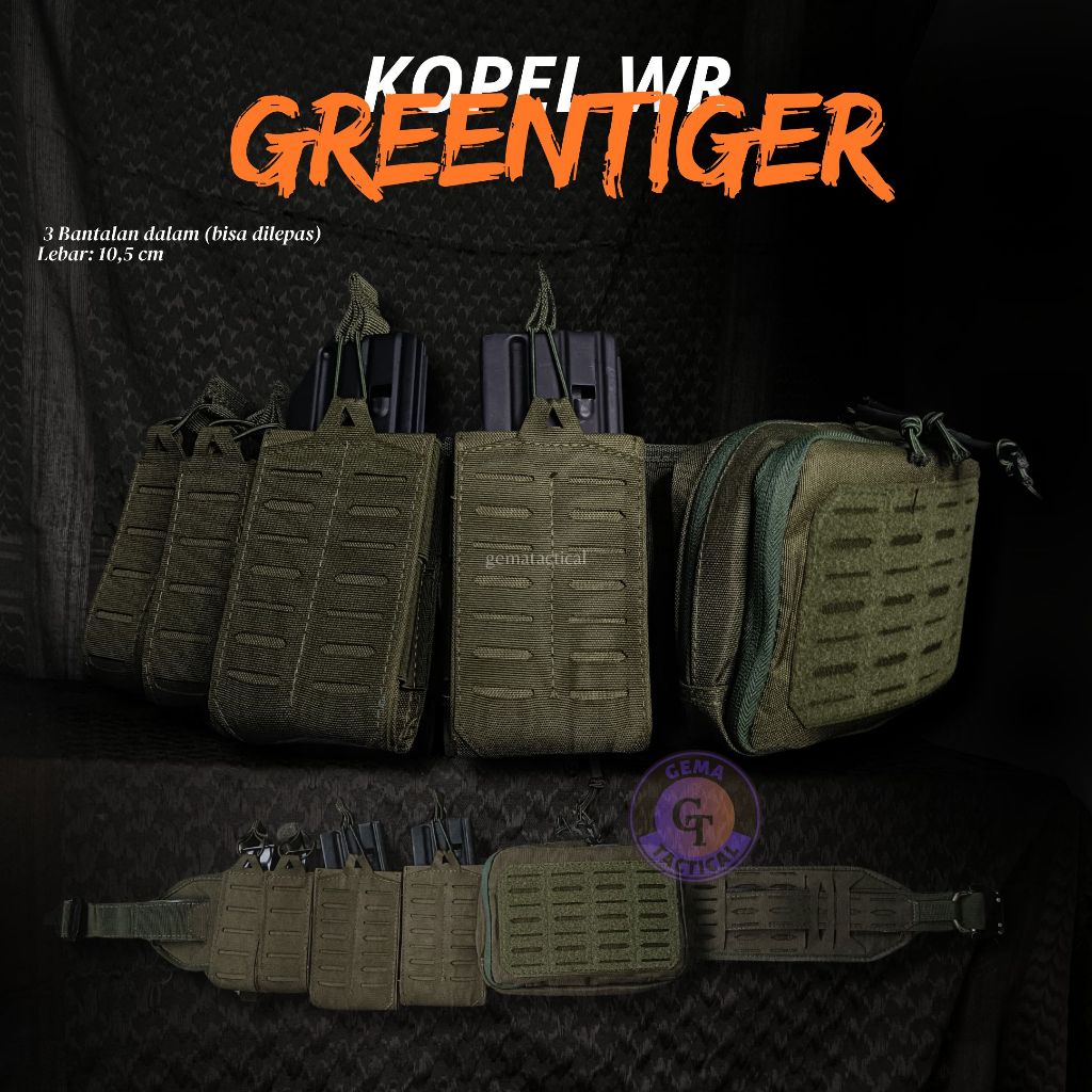 Jual Kopel WR Tiger/ Kopel WR GreenTiger / Kopel hijau / Kopel laser ...