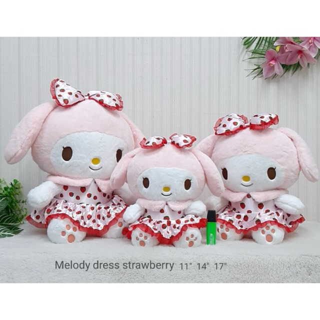 Jual Boneka Melody Drees Strawberry | Shopee Indonesia