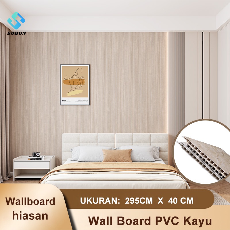 Jual Wallboard Panel PVC /Wallboard WPC/ Wallboard hiasan dinding Wall ...