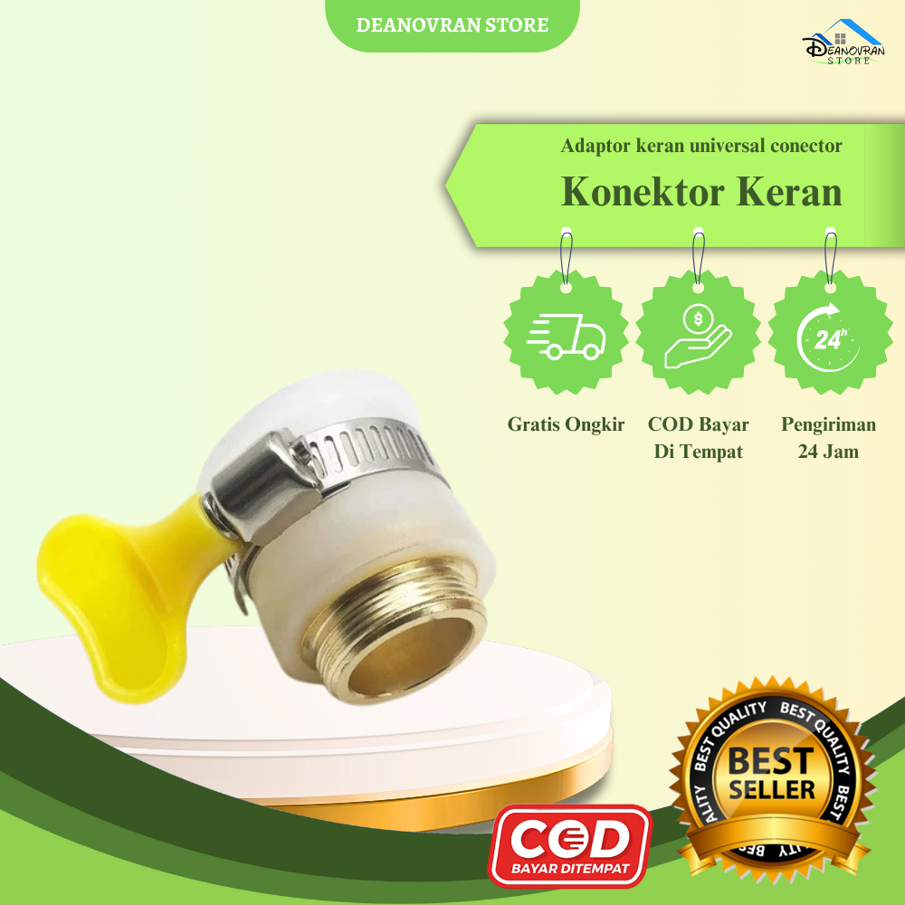 Jual DNV - Konektor Kran Universal Adaptor Kran Quick Connector ...