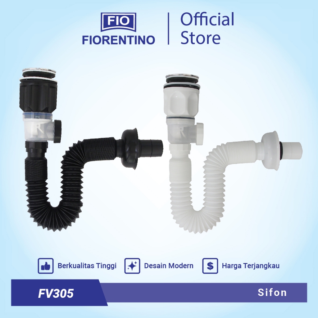 Jual Fiorentino Sifon Wastafel Saringan Pembuangan Air FV305 | Shopee ...