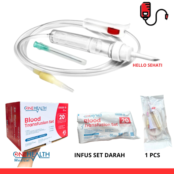Jual Selang Infus Set Darah Blood Transfusion Infuset Transfusi ...