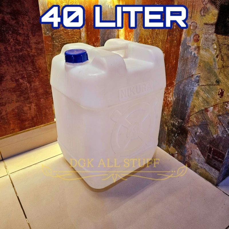 Jual Jerigen Jirigen Jrigen Drigen Dirigen Derigen PUTIH BARU Plastik ...