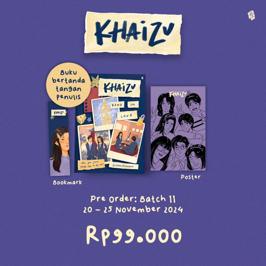 Jual Novel - KHAIZU - Gisela Orealine - Bukune | Shopee Indonesia