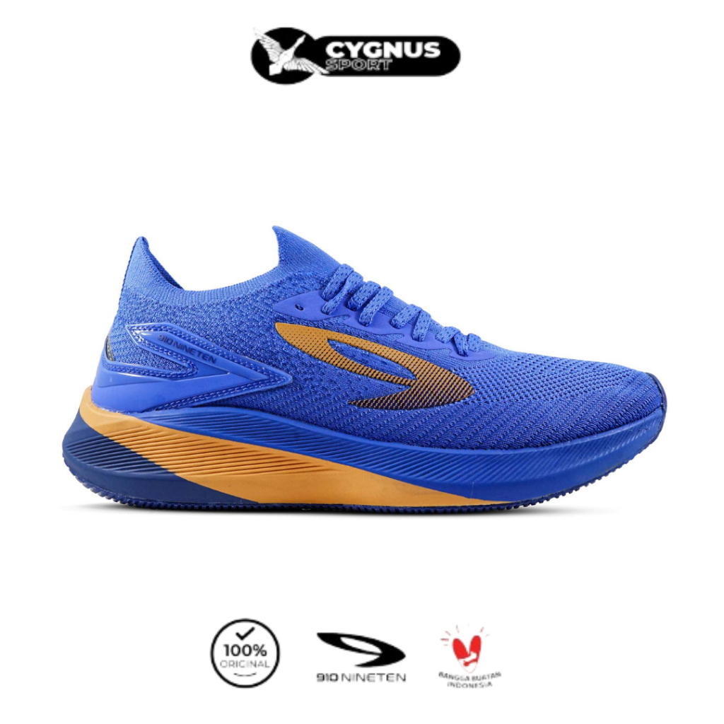 Jual Sepatu Lari 910 Nineten HAZE INFIKNIT 1.0 BIRU ULTRAMINE/COKLAT ...