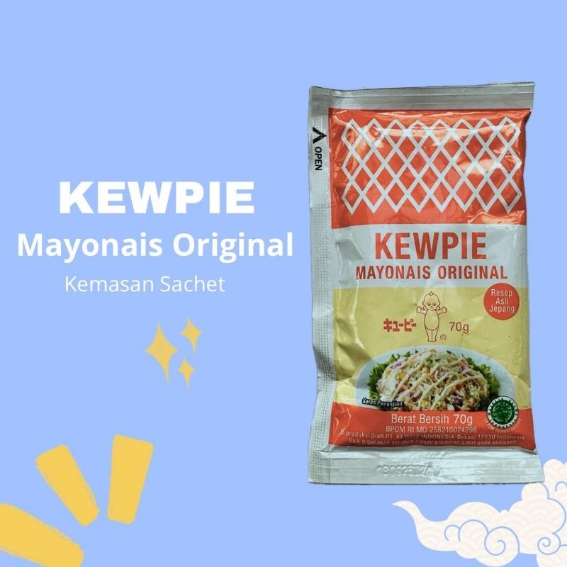 Jual KEWPIE Mayonais Original sachet 70ml | Shopee Indonesia