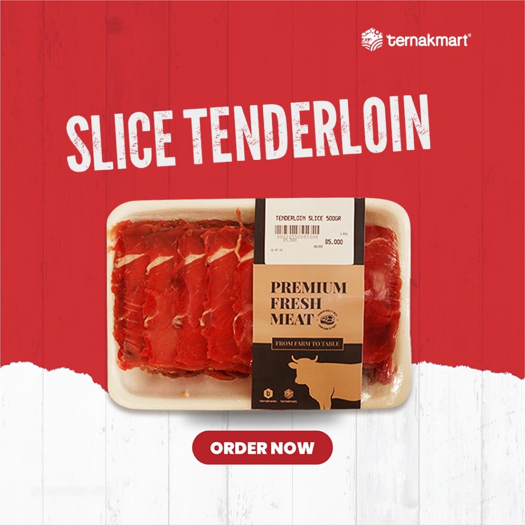 Jual Ternakmart Daging Sapi Slice Tenderloin 500gr Masakan Harian ...