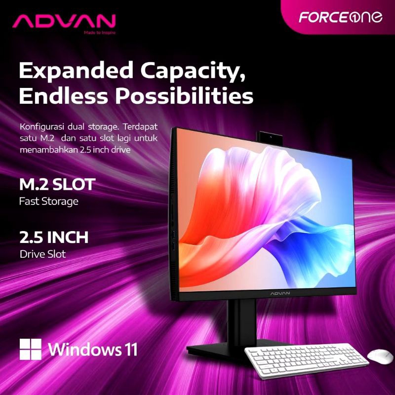 Jual ADVAN Force One PC All in One (ADVAN FORCE ONEPC) - Komputer PC ...