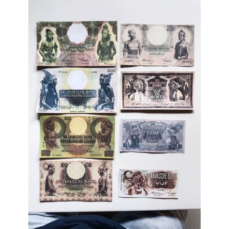 Jual Paket uang wayang repro 8 lembar paling murah | Shopee Indonesia