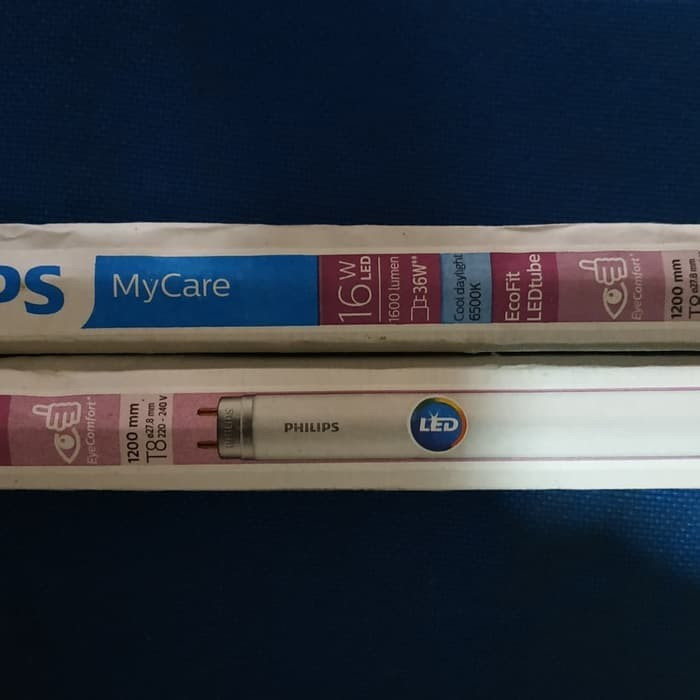 Jual Lampu TL Led T8 120 Cm 16 Watt Ecofit My Care Philips | Shopee Indonesia