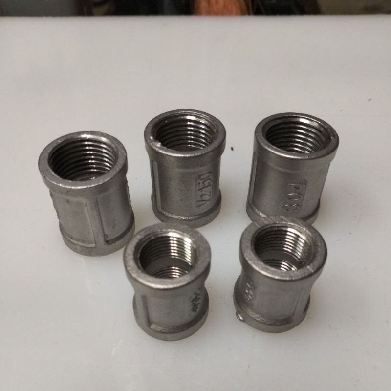 Jual Socket Banded Stainless 304 Sock Sambung Sok Drat SDD SS304 Ukuran ...