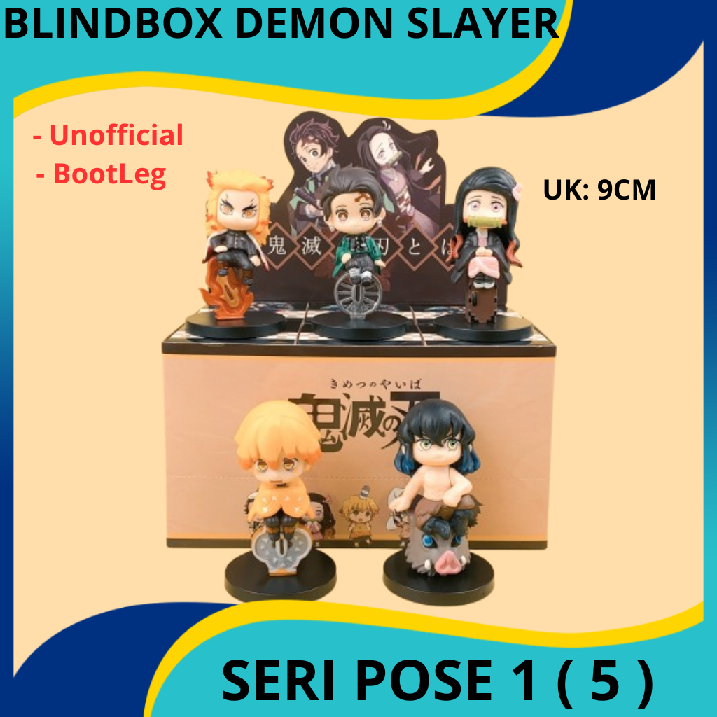 Jual BLIND BOX ANIMEE DEMON SLAYER CHARACTER ACTION FIGURE ANIME ...