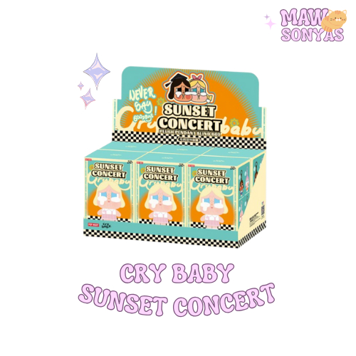 Jual [Ready] Cry Baby Sunset Concert Original Pop Mart | Shopee Indonesia