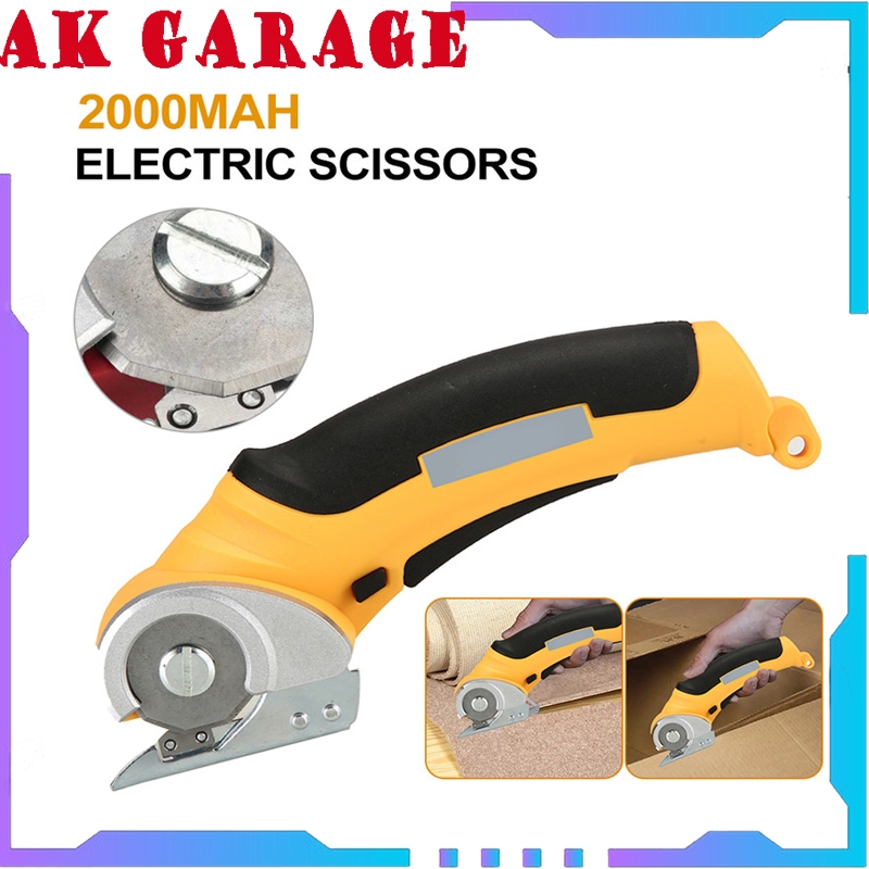 Jual 2000MAH ELECTRIC SCISSORS Gunting Kain Listrik Gunting Listrik Isi ...