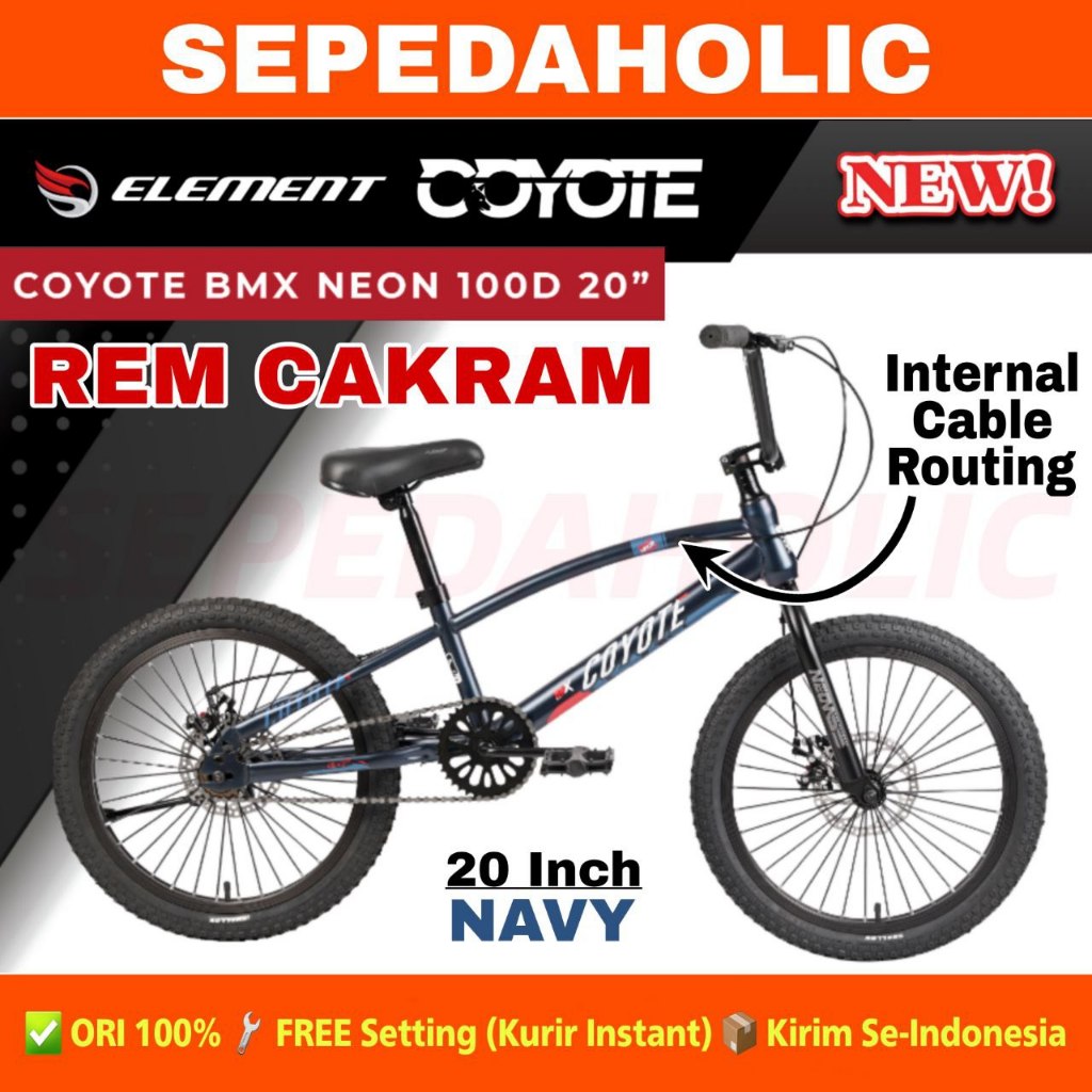 Jual Sepeda Anak Laki BMX COYOTE NEON 100D By Element Ukuran 20 Inch ...