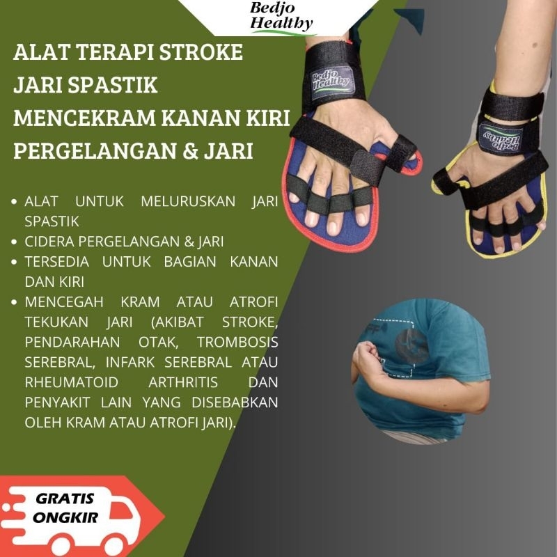 Jual Alat Terapi Jari Spastik Mencekram Pasca Stroke Kanan Kiri ...