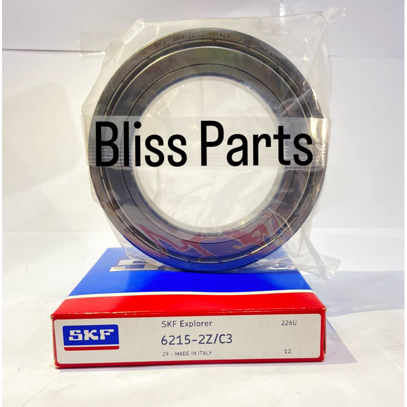 Jual Ball Bearing SKF 6215 2Z/C3 6215 ZZ C3 SKF Original 75x130x25 ...