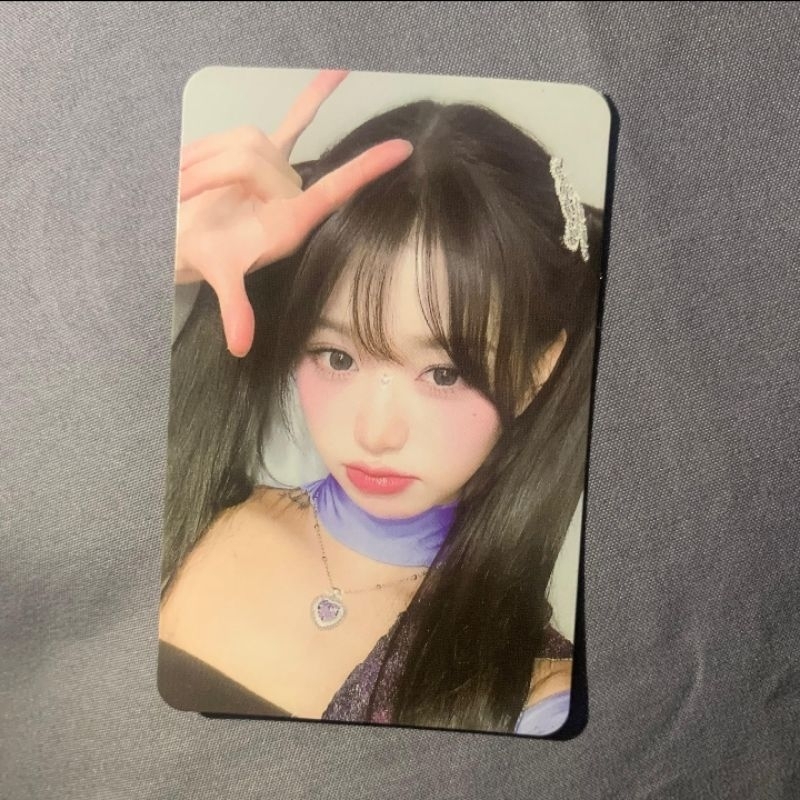 Jual photocard wonyoung ive benefit soundwave round 3 ( WONYOUNG KUROMI ) album switch official ...