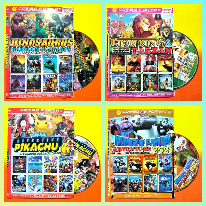 Jual Kaset Film Kartun Anak Koleksi DINOSAURUS - POKEMON PIKACHU ...