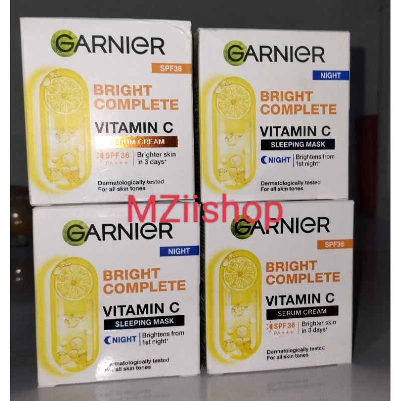 Jual Garnier Light Complete bright complete Day night Cream Extra SPF ...