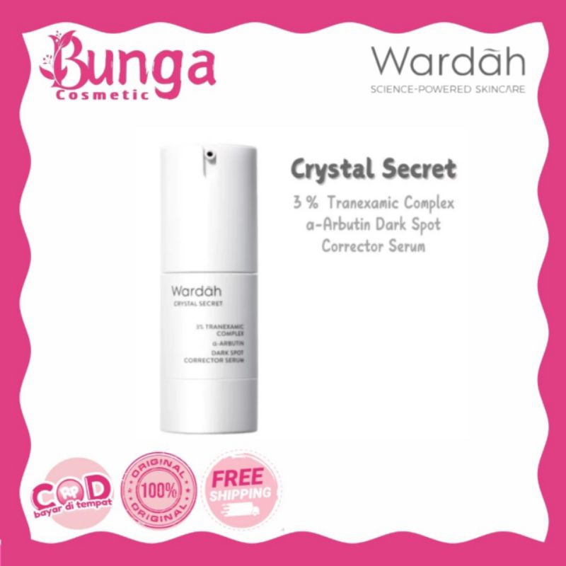 Jual WARDAH CRYSTAL SECRET 3% Tranexamic Complex Dark Spot Corrector ...